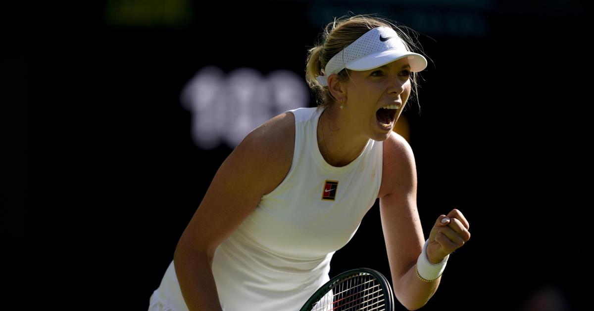 Boulter produced an inspired comeback to eliminate eighth seed | Largs ...